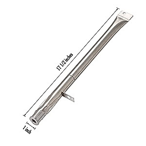 YIHAM KB888 Grill Burner Tubes for Members Mark 5 Burner GR2210601-MM-00 Replacement Parts SAMS Club Rankam Grill Parts 17 1/2 inch Set of 5