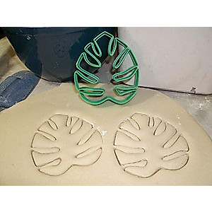 MONSTERA LEAF TROPICAL FLOWERING PLANT OUTLINE COOKIE CUTTER MADE IN USA PR2158