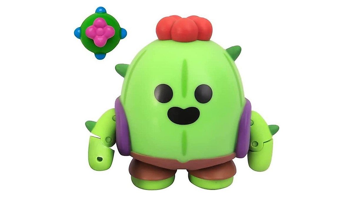 P.M.I. Brawl Stars Spike Figure - 4.5-Inch Collectible