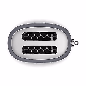 SMEG 50's Retro Style Aesthetic 2 Slice Toaster in Slate Gray