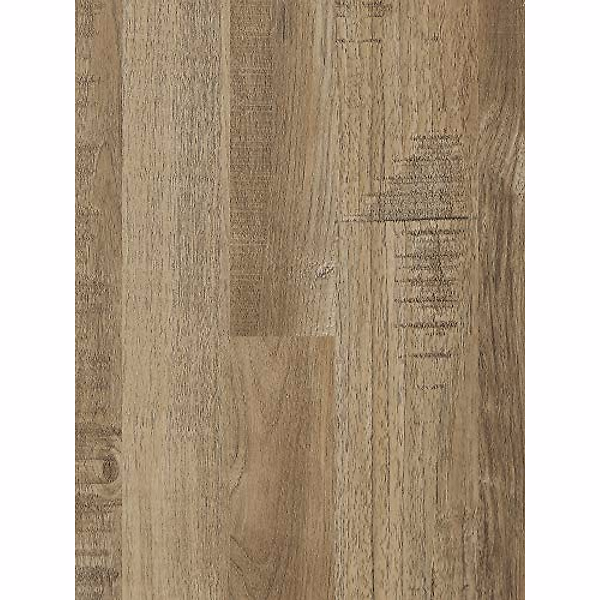 Signature Design by Ashley Gerdanet Modern Farmhouse Home Office L-Shaped Desk with Side Storage, Beige