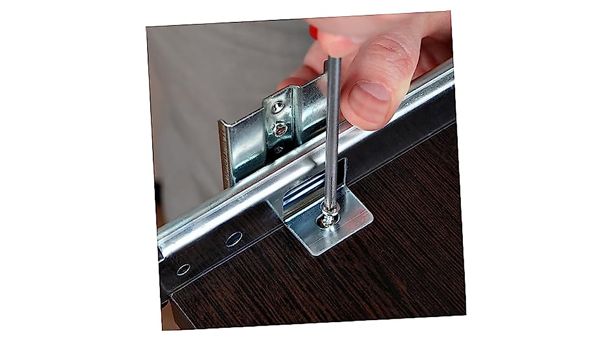 OSALADI Desk Drawer Slides - Smooth Ball Bearings
