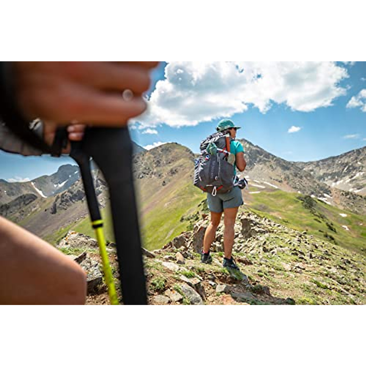 Big Agnes Prospector 50L Backpack for Extended Overnight Hiking, Fog, Large