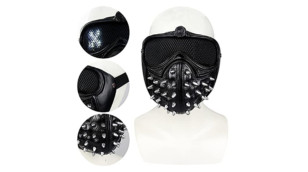 Watch Dogs Mask Wrench Marcus Legion LED 25 Expression Change Cosplay ...