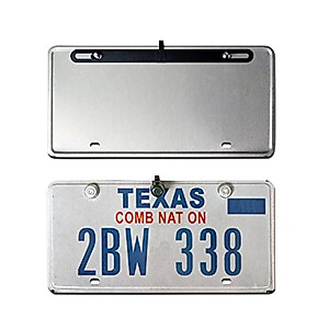 Backup Camera with 170 Degree Wide Viewing Angle, IP68 Waterproof, High Definition License Plate for Mini car, Van,Pickup,SUV etc.