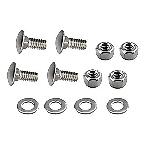 (4/Pack) 784-5581A 784-5581 Snow blowers Carriage Bolts Kits Fits MTD Cub Cadet Shave Plate Scraper Bar (5/16-18) 5/8"