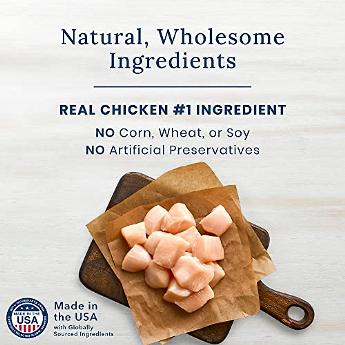 Blue Buffalo True Chews Premium Morsels Natural Dog Treats, Chicken 11 oz bag