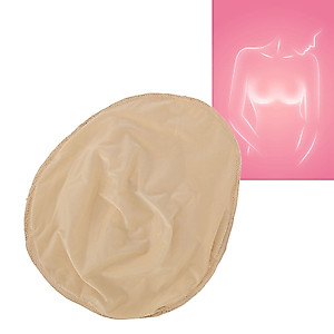 Silicone Breast Forms Cover, Absorb Sweat Breast Protective Pocket Dust Proof Large Elasticity for Post Mastectomy (CT)