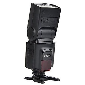 Godox Wireless 433MHz GN33 Camera Flash Speedlite with Built-in Receiver with RT Transmitter Compatible for Canon Nikon Sony Olympus Pentax Fuji DSLR Cameras with Diffuser + Filters + USB LED