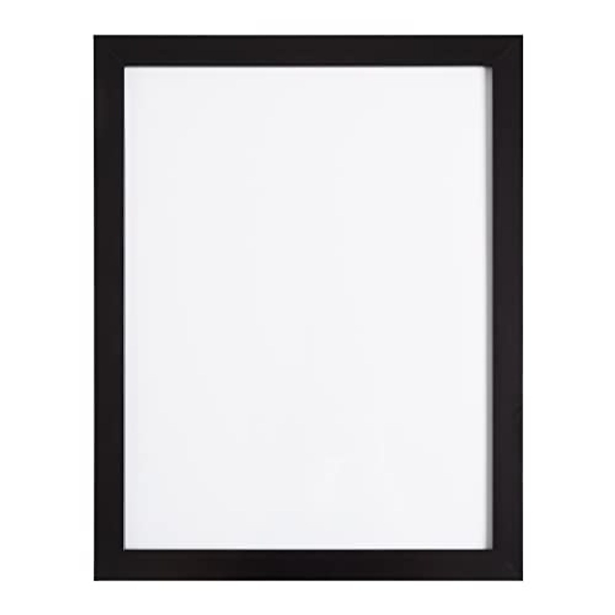 Set of 6 Picture Frames - 11x14 Photo Frame Set with Stand and Hooks for Gallery Wall or Family Portrait - Picture Wall Decor by Lavish Home (Black)