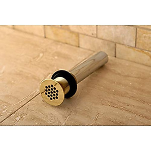 Kingston Brass KB4002 Fauceture 19 Hole Grid Drain for Vessel Sink , Polished Brass