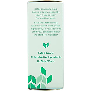 Hyland's Naturals Tiny Cold Tablets Nighttime, Baby & Infant Cold And Cough Medicine, Decongestant, Natural Relief Of Common Cold Symptoms, 125 Quick-Dissolving Tablets