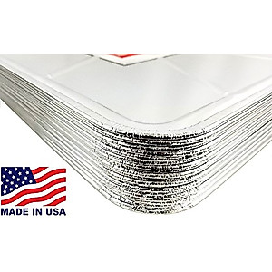 Pactogo Disposable Aluminum Foil Oven Liner 18.5" x 15.5" (Set of 20)