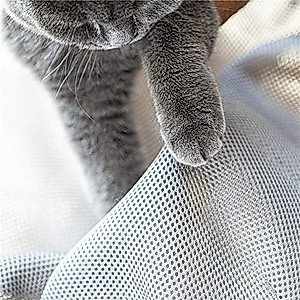 JUNSPOW Cat Bed Dog Bed Pet Hammock Bed Free-Standing Cat Sleeping Cat Bed Cat Supplies Pet Supplies Whole Wash Stable Structure Detachable Excellent Breathability Easy Assembly Indoors Outdoors