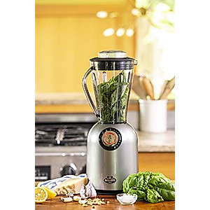 Ballarini Tesoro Countertop Blender - Metallic Grey, Made in Italy