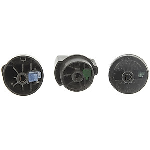 Dorman 76884 Temperature Control Knob Assortment Compatible with Select Ford / Lincoln / Mercury Models, 3 Piece , Black