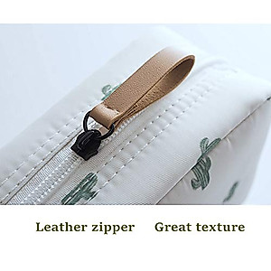 Makeup Bag Lazy Cosmetic Bag Travel Toiletry Bag Cosmetic Make Up Organizer Waterproof Travel Accessories for Women and Girls,Mini Cactus