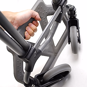 Magna Cart MCI Steel Folding Hand Truck, Foldable Personal Moving Dolly with Wheels, 160-Pound Capacity