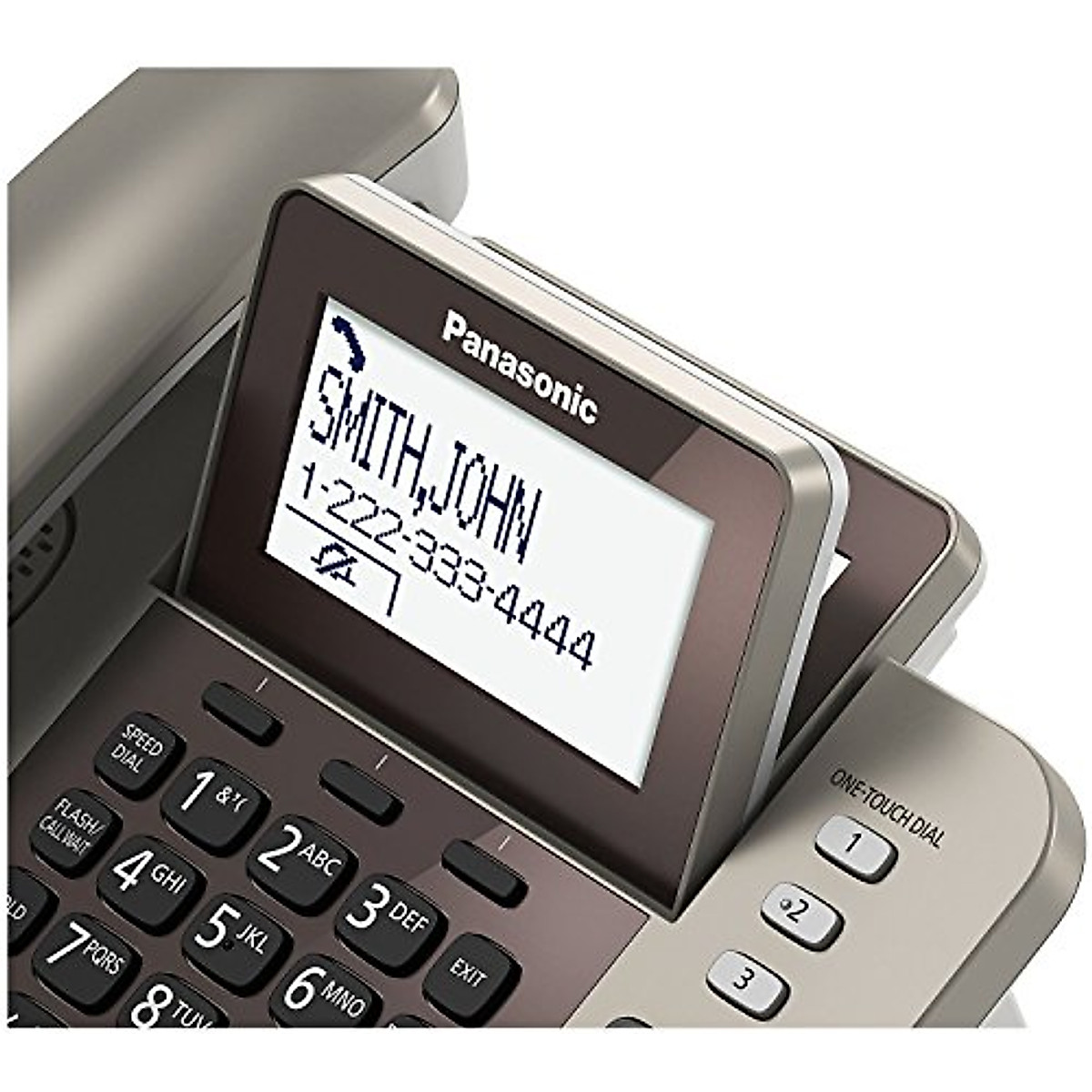 Panasonic KXTGF350N Dect 1-Handset Landline Telephone (Renewed)