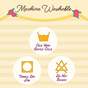 KIDS PREFERRED Disney Baby Belle Plush Stuffed Animal Snuggler Lovey Security Blanket