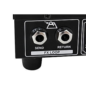 Orange MD20 Micro Dark 20-Watt Mini Guitar Amplifier Head Bundle with Instrument Cable and Austin Bazaar Polishing Cloth