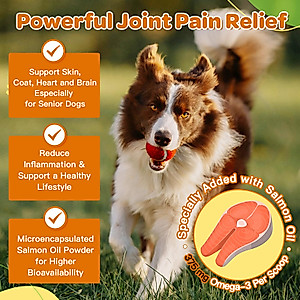 Glucosamine for Dogs Powder, Dog Multivitamin Soft Chews