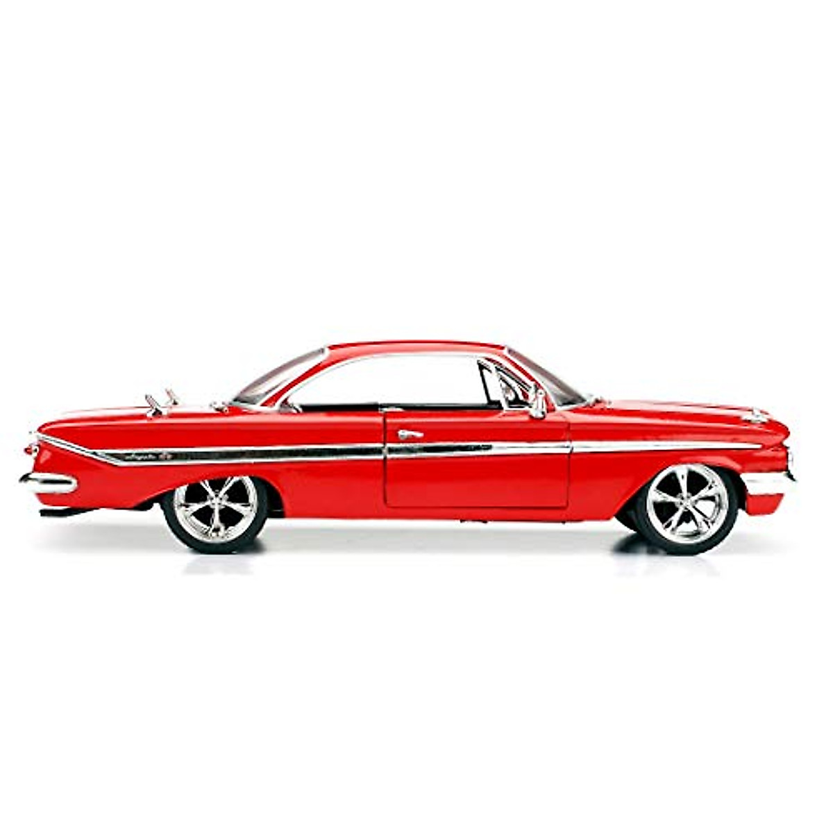 Jada Toys Fast & Furious 8 1:24 Diecast - Dom's Chevy Impala Vehicle , Red