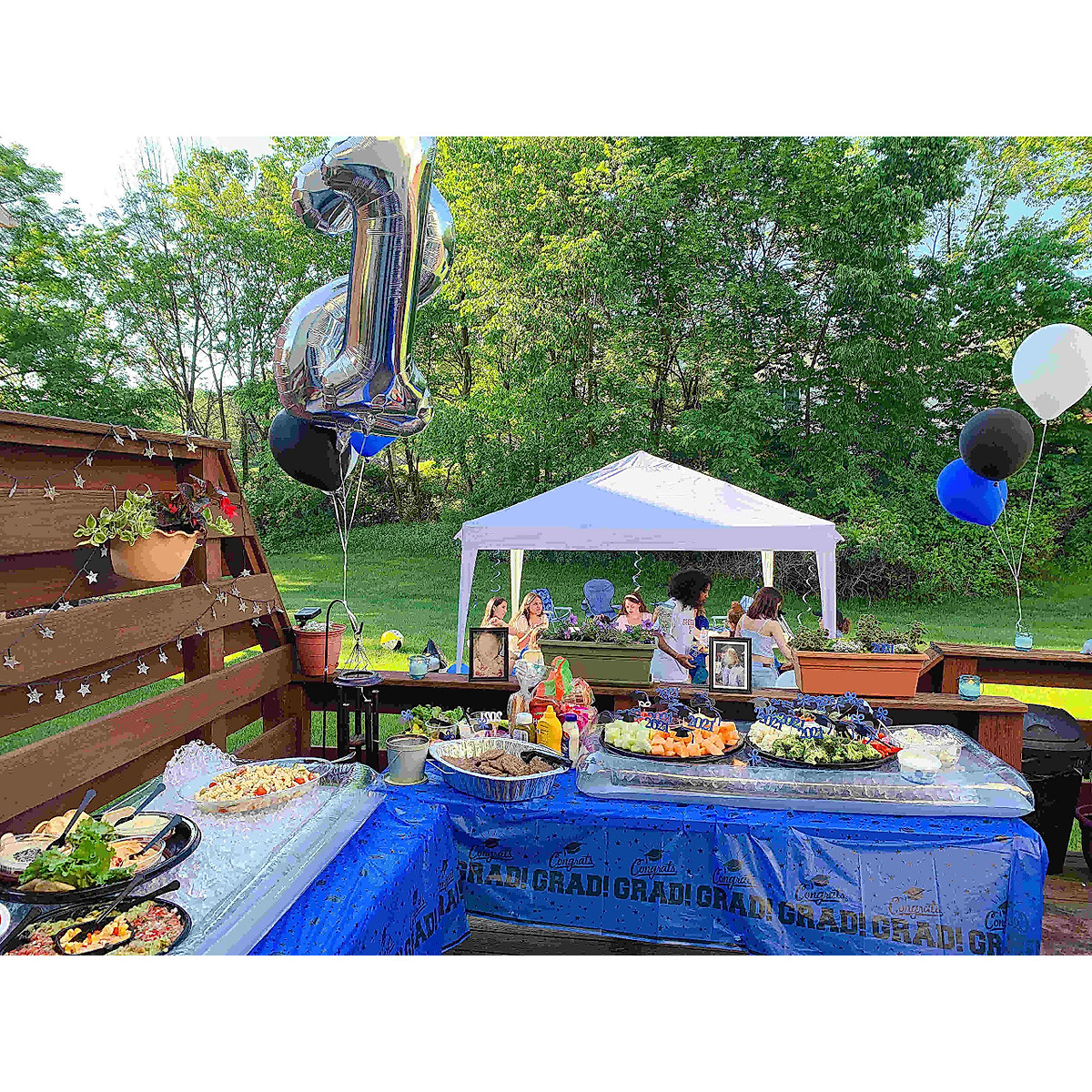 Inflatable Ice Serving Bar Coolers for Parties, Made of Grey Material, Food Drink Salad Buffet Tray for Indoor and Outdoor Party Pool Picnic Luau by FEEBRIA