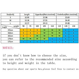 LUAN Sports Bras for Women Front Cross Strappy Sports Bra Padded Tank Top Cutout Yoga Tops (Black, Small)