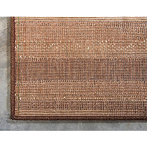 Unique Loom Autumn Collection Area Rug - Wheat (2' x 3' 1" Rectangle, Brown/ Beige)