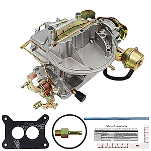 2 Barrel Carburetor 2100 2150 Carburetor For Ford 289 302 351 Carb F100 F250 F350 360 Cu Jeep Engine Mustang Replace for Motorcraft/Autolite 2100 2150 Carburetor with Electric Choke