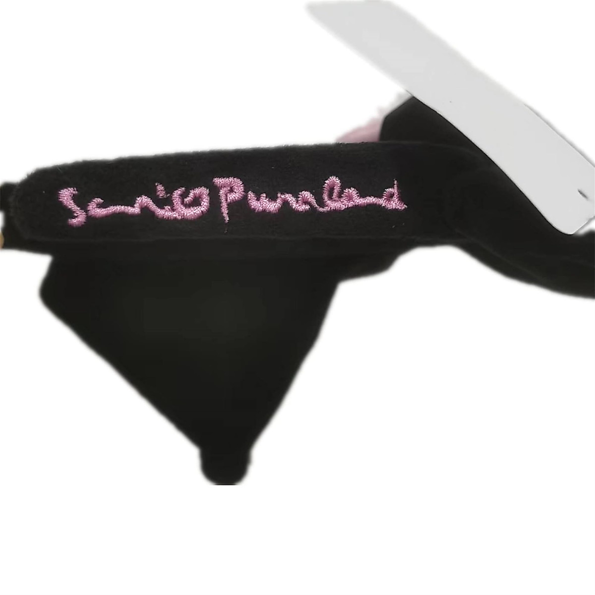 Vlmazlm Cosplay Hairpin Ear Headband Plush Hairband Women Kawaii Butterfly Costume Halloween Christmas Holiday Birthday Party Gift (style-F)