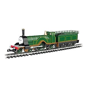 Bachmann Industries Thomas & Friends - Emily with Moving Eyes - Large "G" Scale Locomotive Train