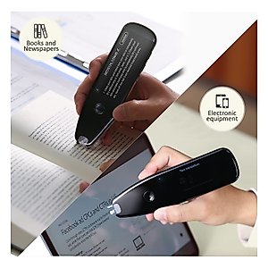 Adelagnes X5 Pro Reader Scanner Pen Dictionary Language Translator Device Voice Translator Support 112 Languages Real Time Text to Speech OCR/WiFi Translator Suitable for Meetings Travel Learning