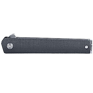 CRKT CEO Folding Pocket Knife: Folder with Liner Lock, Drop Point Satin Blade, Reinforced Nylon Handle with Pocket Clip 7095KX