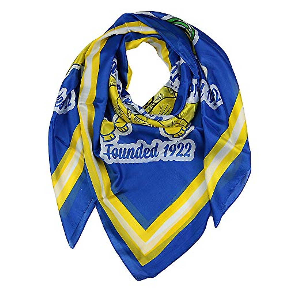 Divine Nine Depot Sigma Gamma Rho Faux Silk Square Scarf