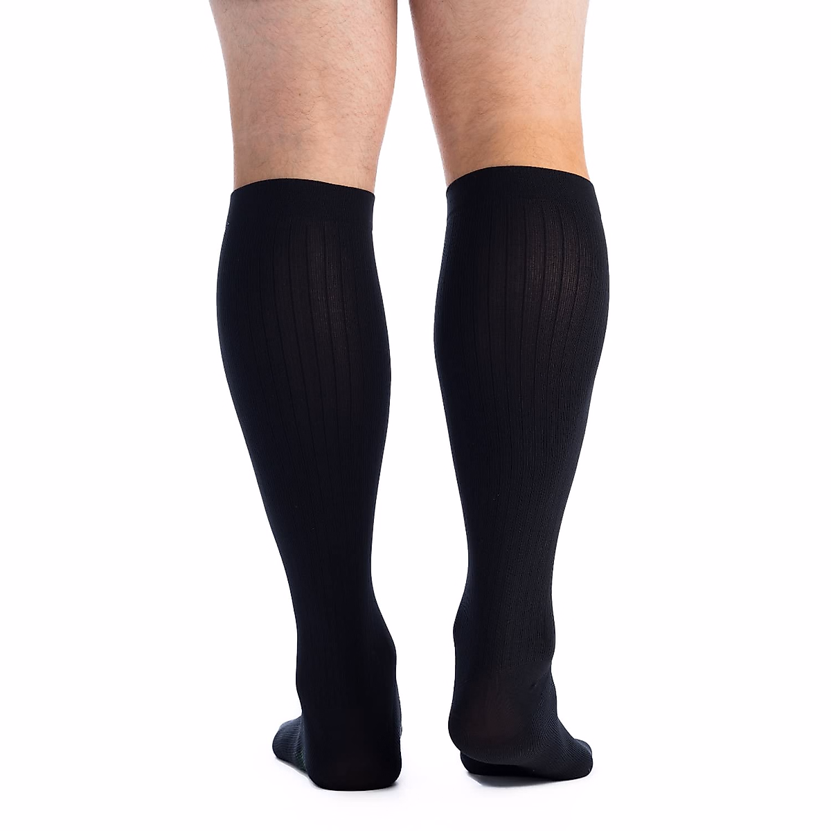 EvoNation Men’s Knee High 8-15 mmHg Graduated Compression Socks – Mild Pressure Compression Garment