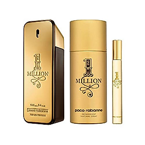Men's Perfume Set 1 Million Paco Rabanne (3 pcs)
