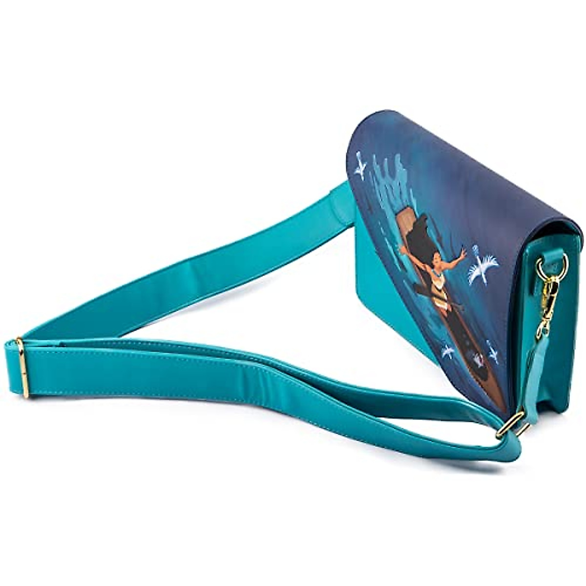 Loungefly Pocahontas Just Around the Riverbend Crossbody Bag