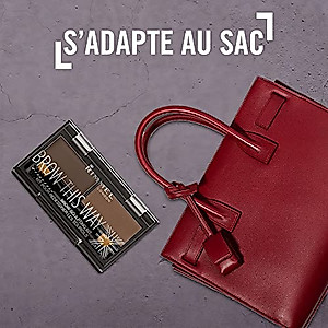 Rimmel Brow This Way Sculpting Kit, Medium Brown, Powder 0.04 Ounce, Wax 0.03 Ounce