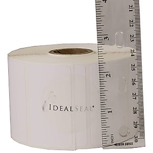 IDEALSEAL Compatible Replacement for 2.25 x1.25 Top Coated Direct Thermal 1135 Labels Per Roll (1 Roll) Strong Adhesive, Resistant to Scratches and Smudges, for Zebra 2844, ZD410, ZP450, ZP500, ZP505