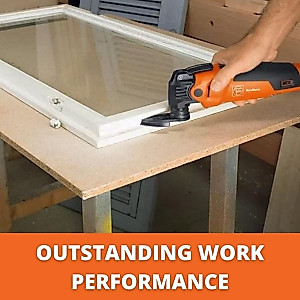 Fein Finger Sanding Pad with Hook & Loop Attachment - Precision Sanding for Tight, Intricate Spaces, Protective Backing Plate, Starlock, 2-Pack - 63806159220