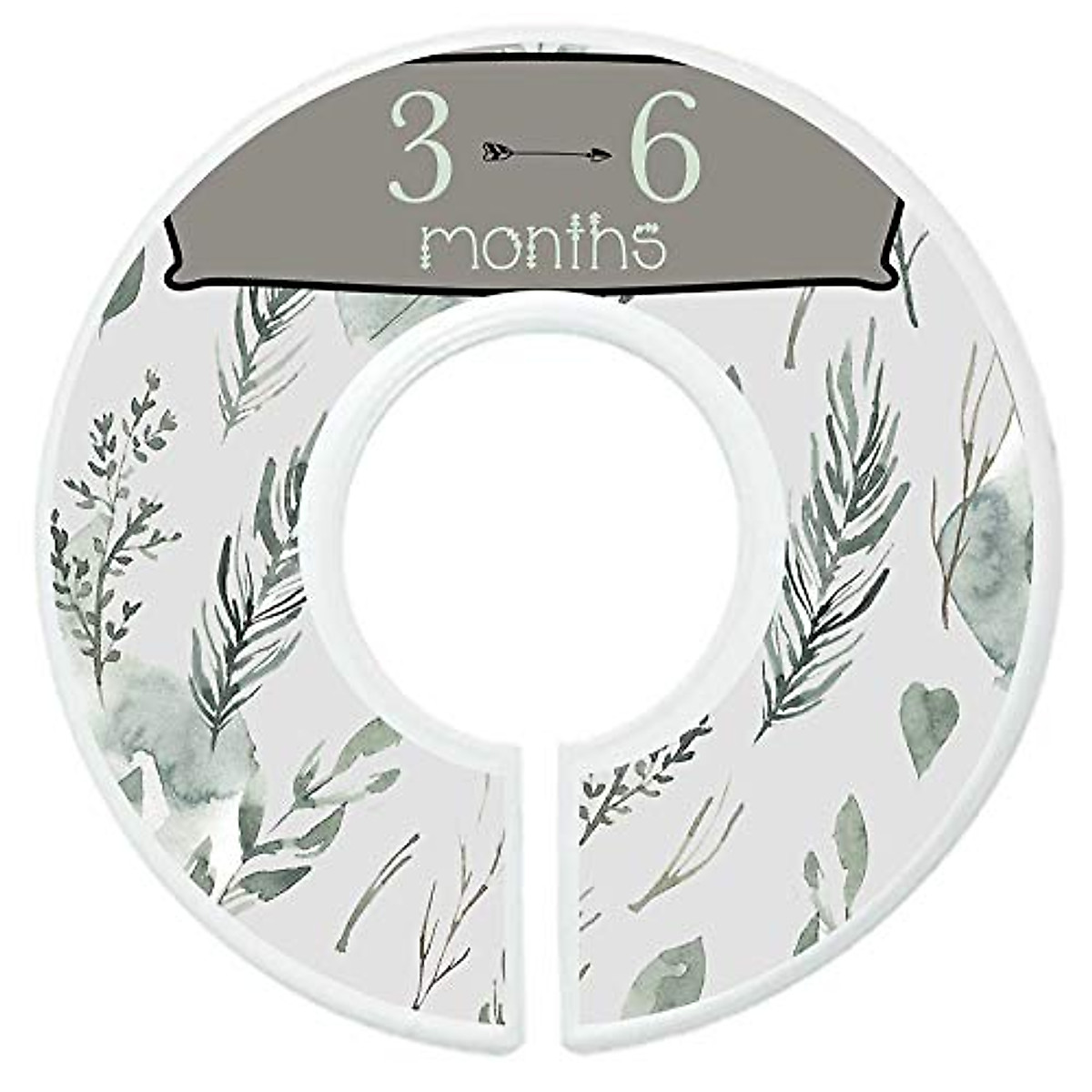 Mumsy Goose Baby Boy Clothes Dividers Nursery Closet Dividers Rustic Mountains