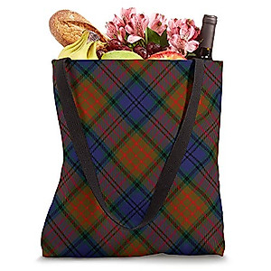 County Longford Irish Tartan Plaid Tote Bag