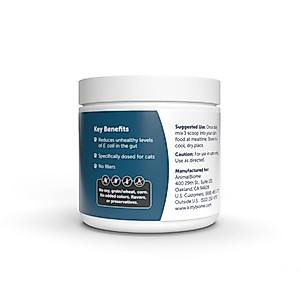 AnimalBiome Cat Prebiotic Gut Cleanse Powder to Support a Healthy Gut - KittyBiome