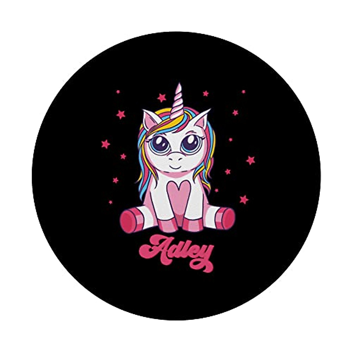 ADLEY MERCH UNICORN GRAFIC PopSockets Standard PopGrip