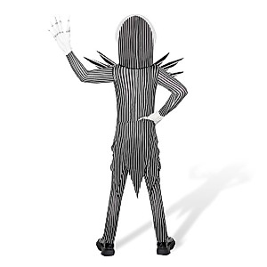 Byriady Jack Skellington Before Christmas Halloween Sally Halloween Costume with Cosplay Outfit Mask and Gloves