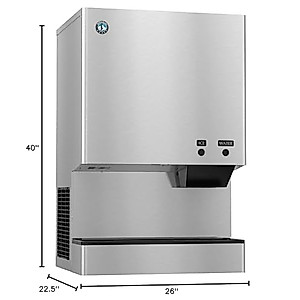HOSHIZAKI DCM-500BAH Cubelet Ice Maker, Air-Cooled, Built in Storage Bin