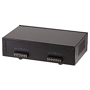 Monoprice 108231 2-Channel A/B Speaker Selector - Black with Volume Control, Built in Independent Volume Controls, Accepts Wire Gauges Up to 14AWG
