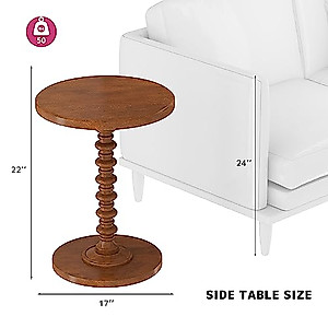ACME Furniture Acme Acton Side Table, Walnut, One Size